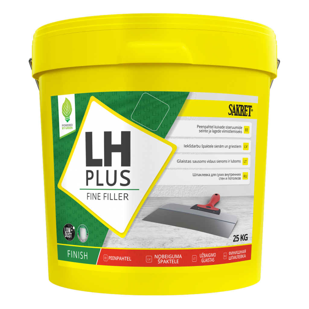 LH Plus Kasutusvalmis peenviimistluspahtel - SAKRET